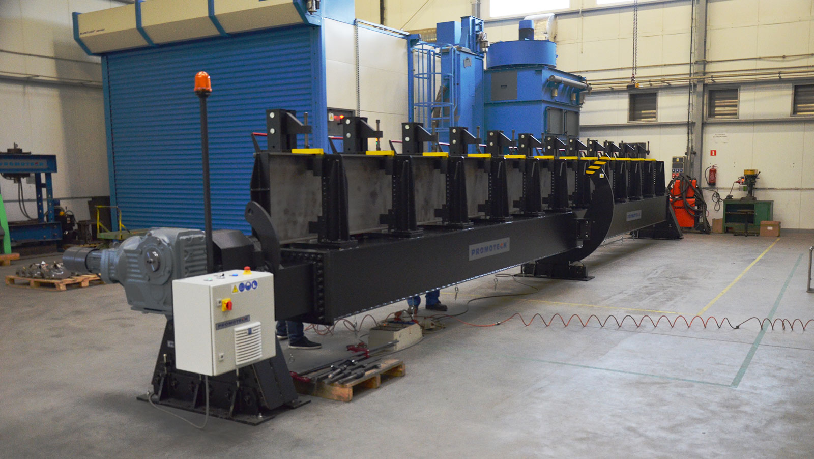 H-Beam Assembly | Optional Equipment For GWS Type WA Mig-Mag — PROMOTECH