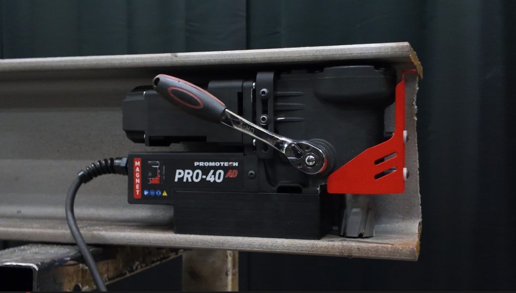 Unlock tight spaces with PRO-40 AD low profile magnetic drill — PROMOTECH Blog